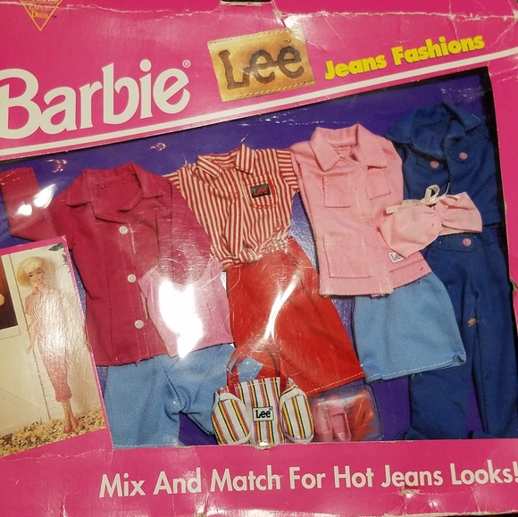 Other | 1995 Mattel 6838 Barbie Lee Jeans Fashion Mix | Poshmark
